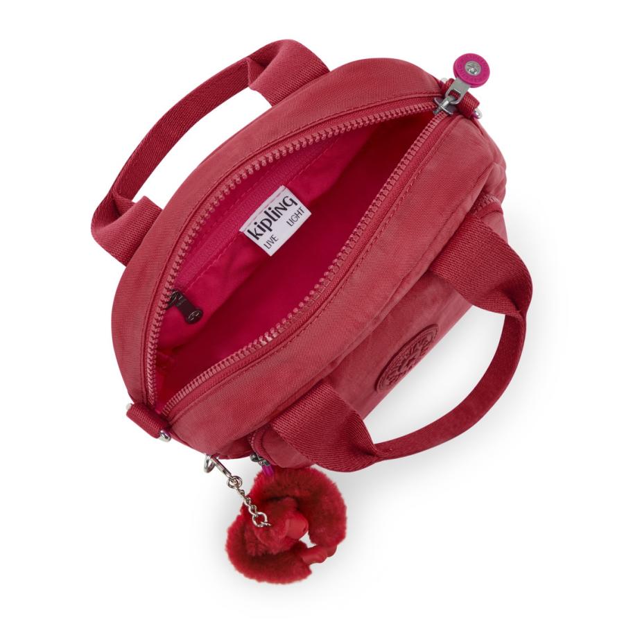 kipling キプリング 公式 ハンドバッグ DEFEA MINI(Funky Red) デフィアミニ(ファンキーレッド ...