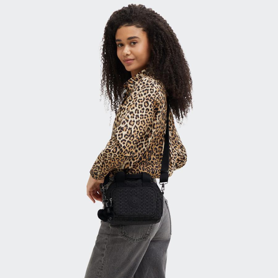 kipling（キプリング） 公式 ハンドバッグ DEFEA MINI(Signature Emb) デフィアミニ(シグネチャーエンボス ...