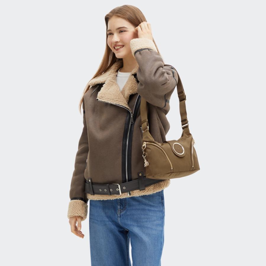 kipling キプリング 公式 ショルダーバッグ SERA M(D Laurel Spice) セラエム(ダークローレルスパイス) KI51073KP 期間限定価格 2025/8/10 まで ...