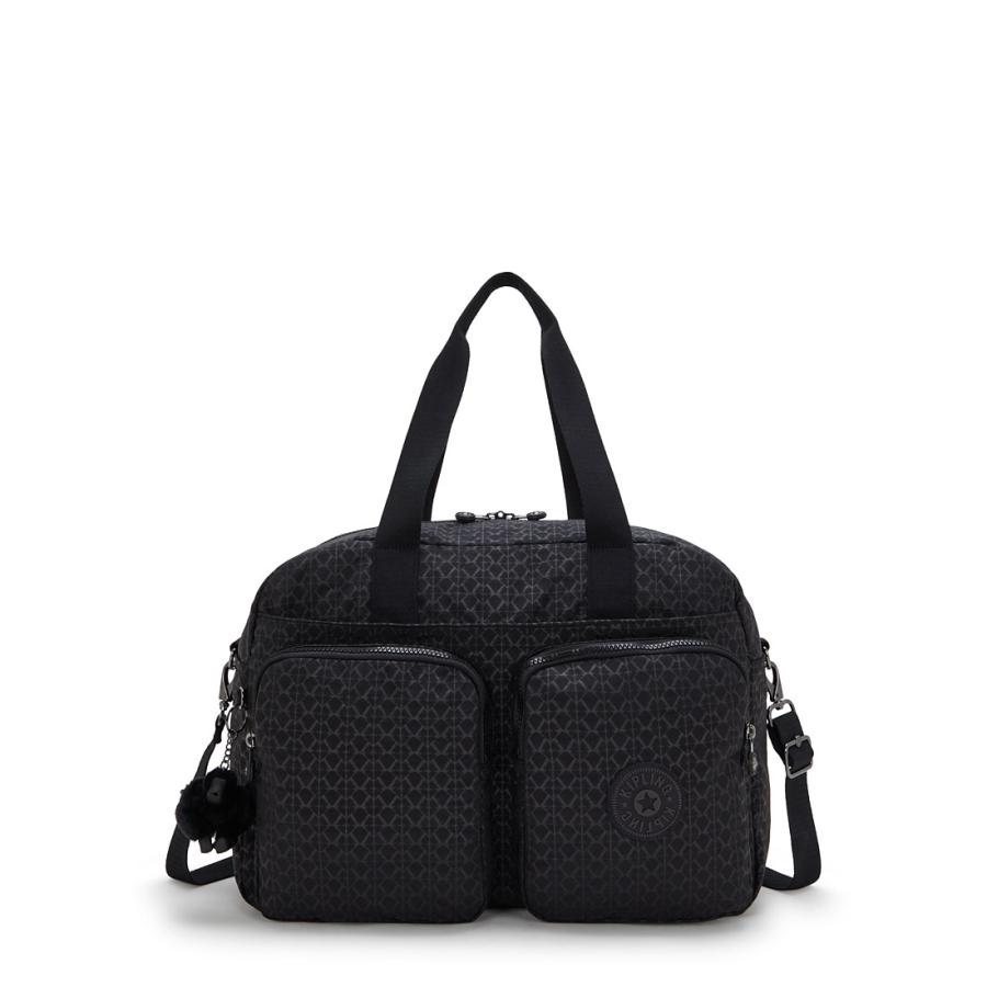kipling（キプリング） 公式 ボストンバッグ DEFEA XL(Signature Emb) デフィアエックスエル(シグネチャーエンボス) KI5577K59 ベーシックプラス ...