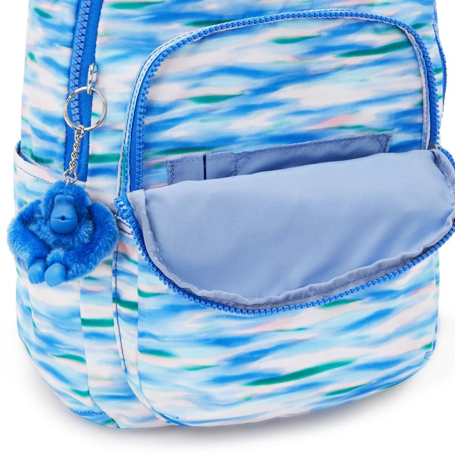 kipling キプリング 公式 リュック バックパック SEOUL S(Diluted Blue) ソウルエス(ダイローテッドブルー ...