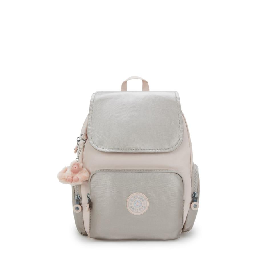 kipling（キプリング） 公式 リュック バックパック CITY ZIP S(Pink Shine BL) シティジップエス(ピンクシャインBL) KI56343EL ベーシックプラス ...