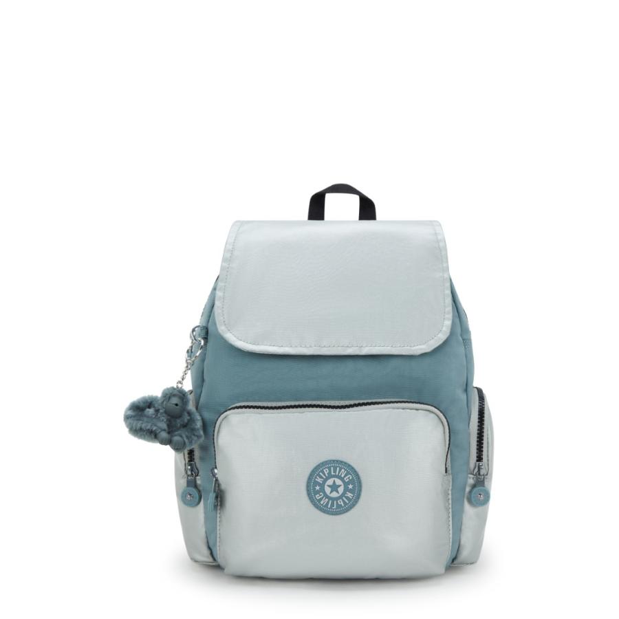 kipling キプリング 公式 リュック バックパック CITY ZIP S(Relaxed Grey Bl) シティジップエス(リラックスドグレーBL) KI56343FM ベーシック ...