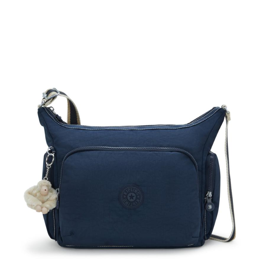 kipling（キプリング） 公式 ショルダーバッグ GABB(Blue Bleu S Web) ガブ(ブルーブルーSウェビング) KI57400MT 日本限定コレクション : 公式 ...