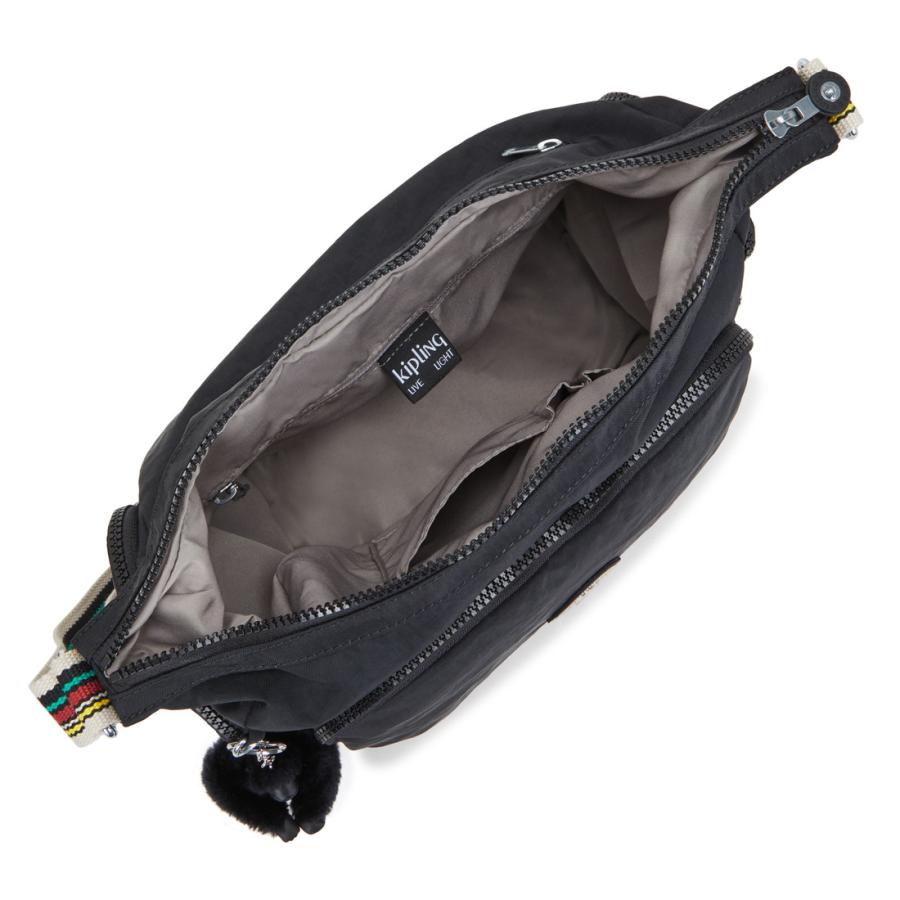 kipling キプリング 公式 ショルダーバッグ GABB(Black Stripe WF) ガブ(ブラックストライプWF ...