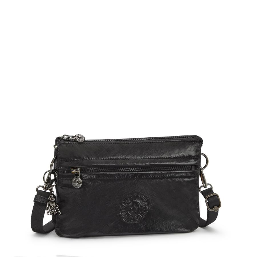 kipling キプリング 公式 ショルダーバッグ RIRI ZIP(Jet Black Glam) リリジップ(ジェットブラックグラム ...