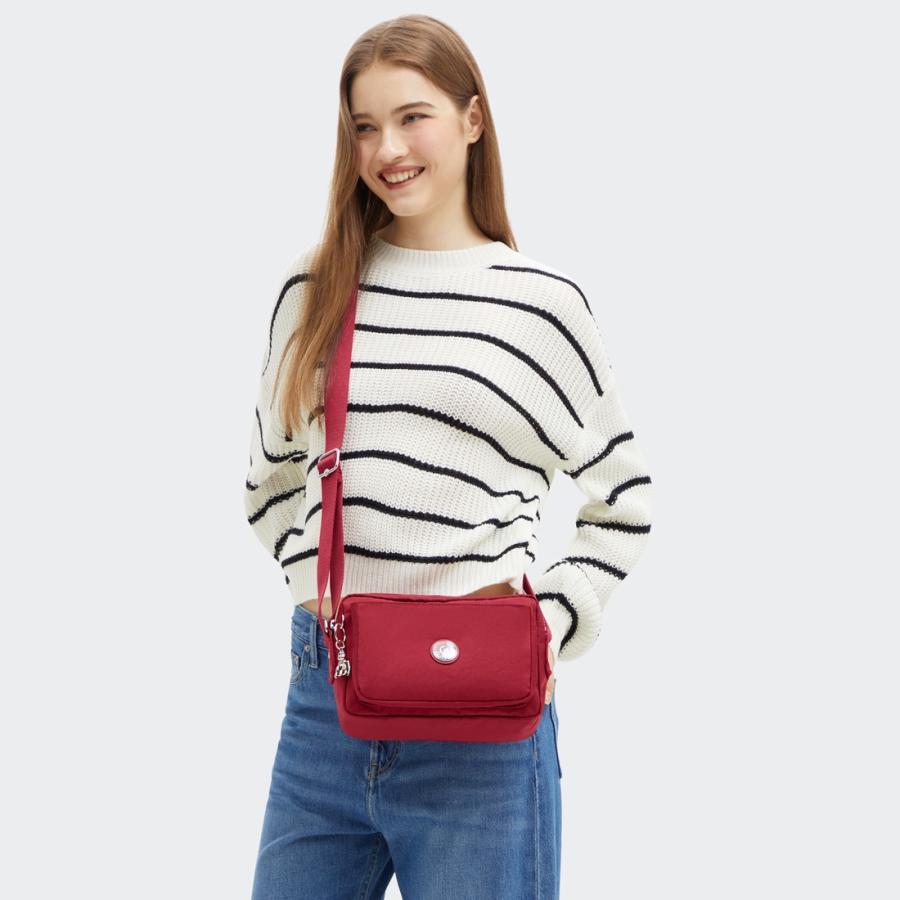 kipling キプリング 公式 ショルダーバッグ ABANU M(Red Red Wine) アバヌエム(レッドレッドワイン) KI68476SE エレベーテッドコレクション : 公式 ...