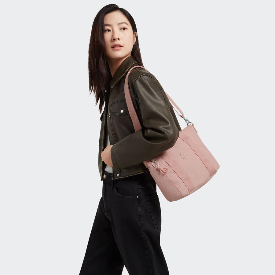 kipling キプリング 公式 トートバッグ ASSENI MINI(Tender Rose) アセニミニ(テンダーローズ ...