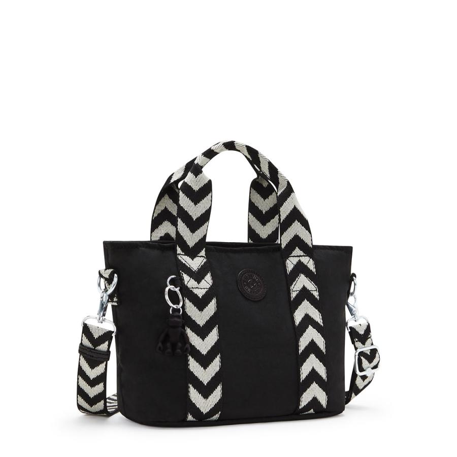 kipling キプリング 公式 トートバッグ MINTA(Black Chevron) ミンタ(ブラックシェブロン) KI75410KD ベーシック コレクション : 公式 キプリング ...