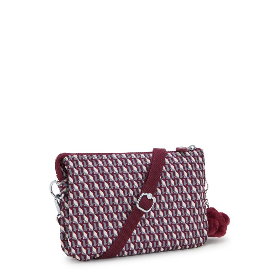 kipling キプリング 公式 ショルダーバッグ RIRI(3DK Wine) リリ(3D K ワイン) KI77801PB ベーシックプリント コレクション : 公式 キプリング - 通販 ...