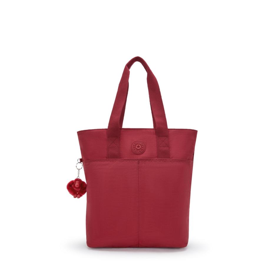 kipling（キプリング） 公式 トートバッグ HANIFA(Funky Red) ハニファ(ファンキーレッド) KI79374SS ベーシック コレクション : 公式 キプリング - 通販 ...