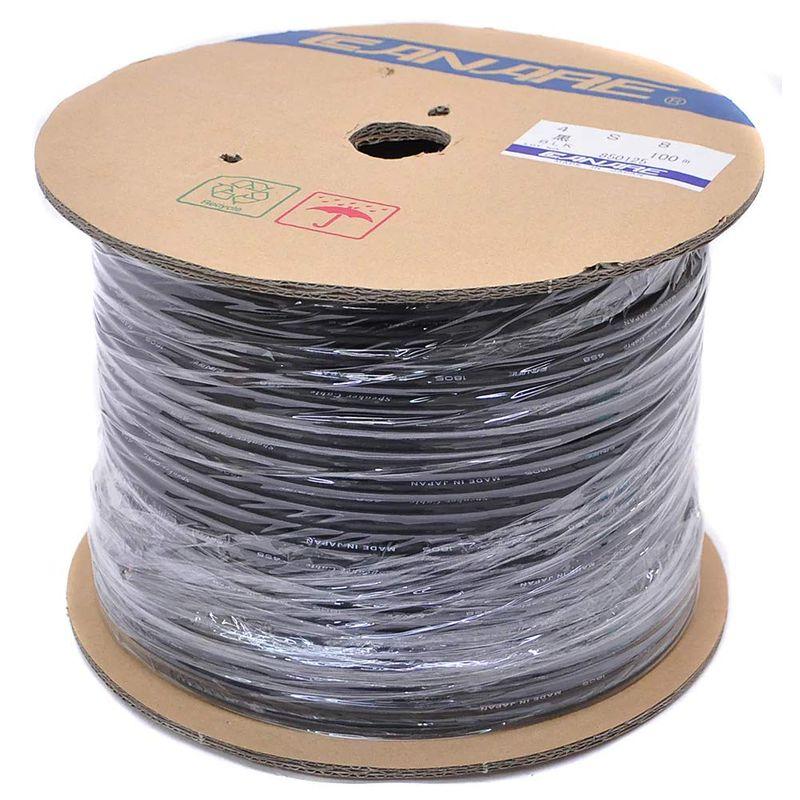 CANARE 4S8 100M巻 黒 スピーカーケーブル : きらきらちゅら - 通販 - Yahoo!ショッピング