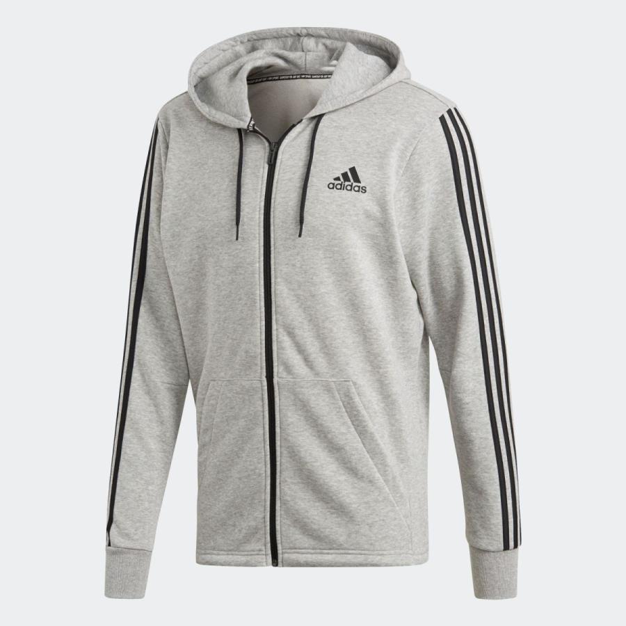 adidas（アディダス） M MUSTHAVES 3STRIPES スウェットフルジップパーカー (裏毛) DQ1454 : キラクヤ ...