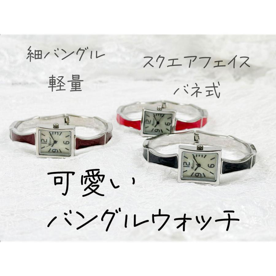 細見え 選べるカラー 着脱簡単 腕時計 レディース バングル レディース腕時計 バングルウォッチRapport : アクセサリーkirara - 通販 - Yahoo!ショッピング