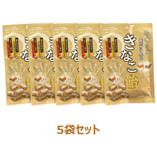 さくっと食べられるきなこ飴 （54g×5袋セット） 【大丸本舗】 : きらら自然食品店 - 通販 - Yahoo!ショッピング