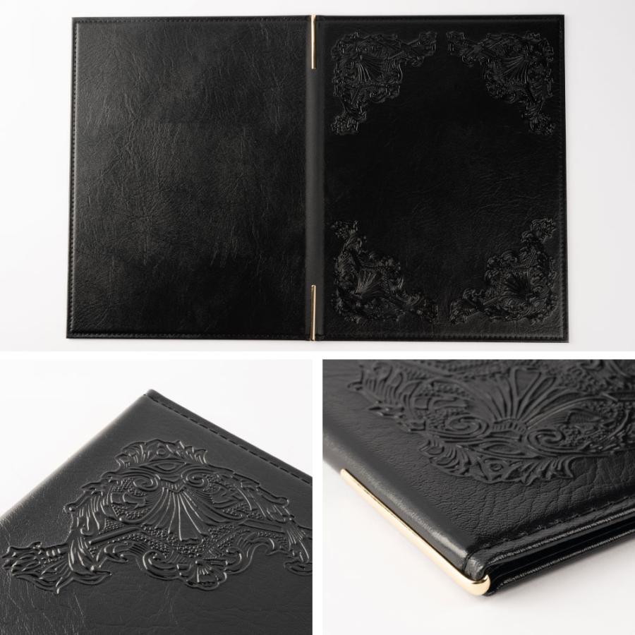 洋風メニューブック メニューブック A4 メニュークリップ 洋風 メニューカバー おしゃれ 飲食店 メニュー表 ファイルブック 業務用 高級 yyb-cp04 : キラスターストア - 通販 ...