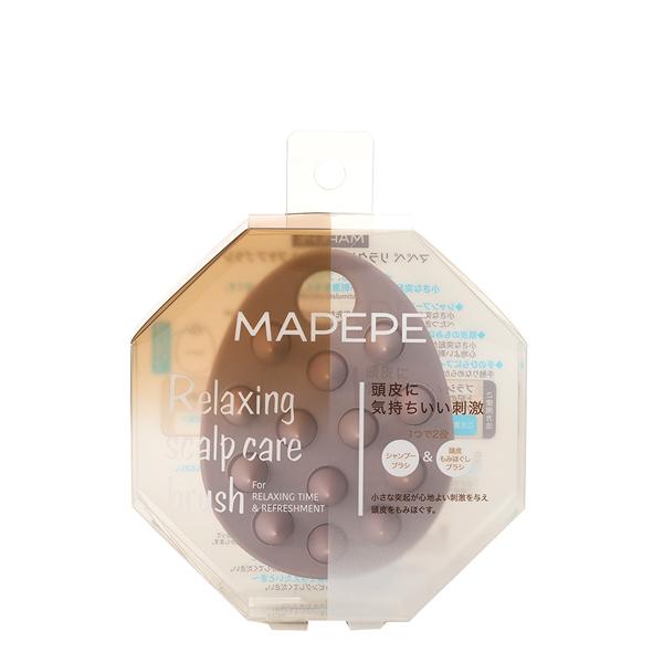 MAPEPE 【ポイント5倍】マペペ リラクシングスカルプケアブラシ パープルベージュ ヘアケア 頭皮ケア mapepe 正規品 ギフト可 : Scroll Beauty Yahoo!店 ...