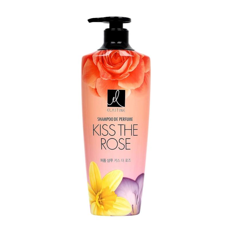 ELASTINE エラスティン パフューム シャンプー 600ml／Kiss The Rose キスザローズ (並行輸入品) ゆうパック発送 : コスメ&メイク雑貨 きれいプラザ - 通販 ...