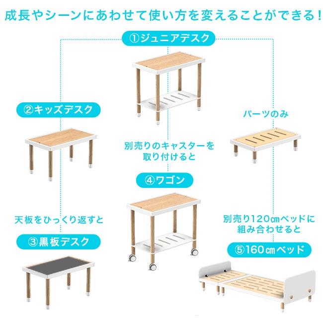 HOPPL bebed desk べベッド デスク ホワイト BB-DESK-WH(ホップル キッズデスク 子供 子ども 子供用デスク) : キレイスポット - 通販 - Yahoo!ショッピング
