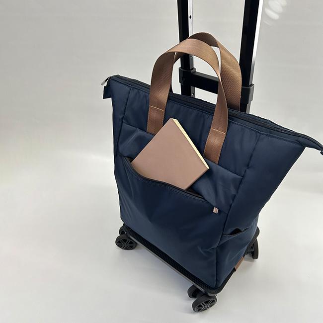 cocoro コ・コロ 4輪カート プレイノ 18L ネイビー 571101(買い物カート ショッピングカート 保冷 4輪 四輪 おしゃれ) : キレイスポット - 通販 - Yahoo!ショッピング