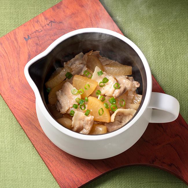 デリッシュギュッとポット(無水鍋 小鍋 片手鍋 ガス火 ガス 電子レンジ オーブン ガス対応 レンジ対応 無水調理 一人用) 1-2W ...