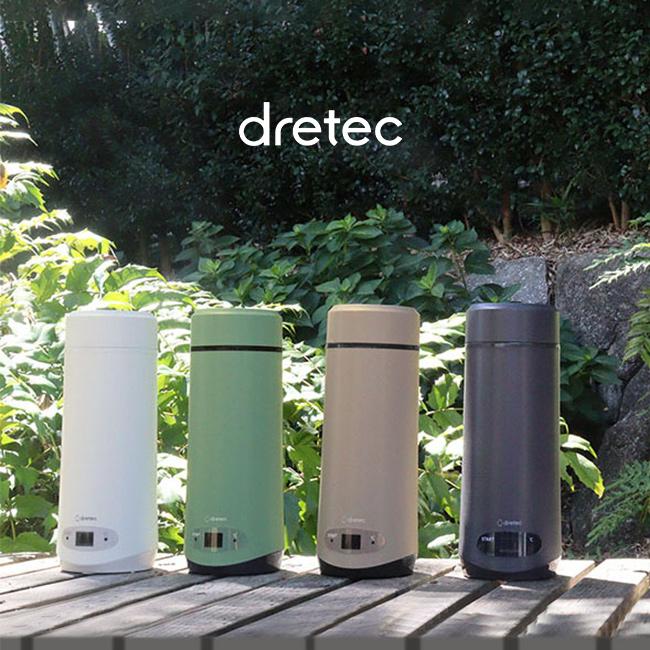 dretec ドリテック 沸かせる温調ボトル 350ml(湯沸かし ボトル ポット 小型 簡易 携帯 持ち運び 一人 アウトドア ベビー) : キレイスポット - 通販 - Yahoo!ショッピング