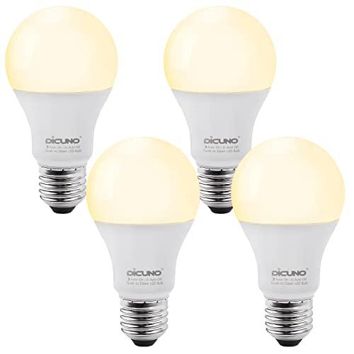 DiCUNO E26口金 LED電球 明るさセンサー 電球色 人感センサーなし 9W 60W相当 800lm 2700k 明暗センサー電球 明る : ルミナスエイト ヤフー店 - 通販 ...