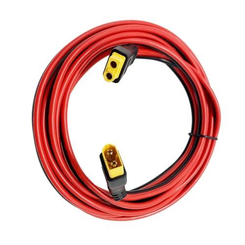 WBGADAM XT60 オス-メス コネクター 12AWG 5M ケーブル 延長ワイヤー ソーラー充電ケーブル 、ポータブル発電所、 : ルミナスエイト ヤフー店 - 通販 - Yahoo ...