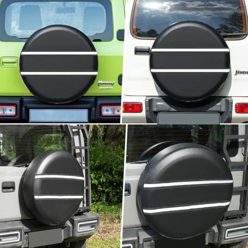 スズキ ジムニー専用 SJ10 JA11 JA71 JA12 JA22 JB23 JB33 JB43 JB64 用スペアタイヤホイールカバー、全 : rmnsab0e2a669e : ルミナス ...