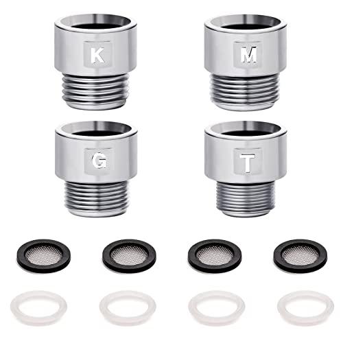 Chaojibao アダプター シャワーホース用 シャワーヘッド用 アダプターセット KVK/MYM/東京ガスのシャワーホースとG1/2のシャワ : rmnsbc557787c2 : ルミナス ...