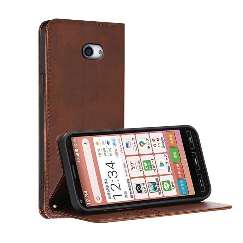 に適用する京セラ BASIO4 KYV47 BASIO 4 ベーシオ4 かんたんスマホ2 A001KC ケース 手帳型 ノートブック型携帯電話 ...