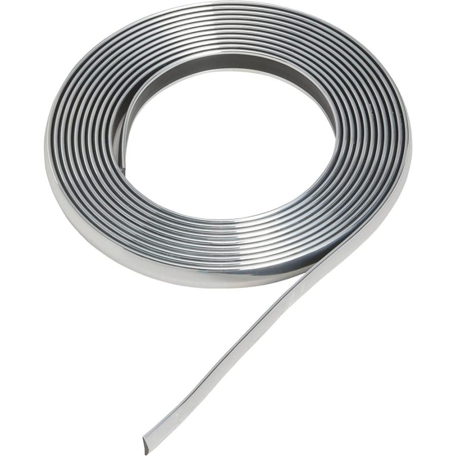 メール便発送 セイワ(SEIWA) モール エッジラインマルチモール 12mm×4m クローム K342 : キリーショップ ヤフー店 - 通販 - Yahoo!ショッピング