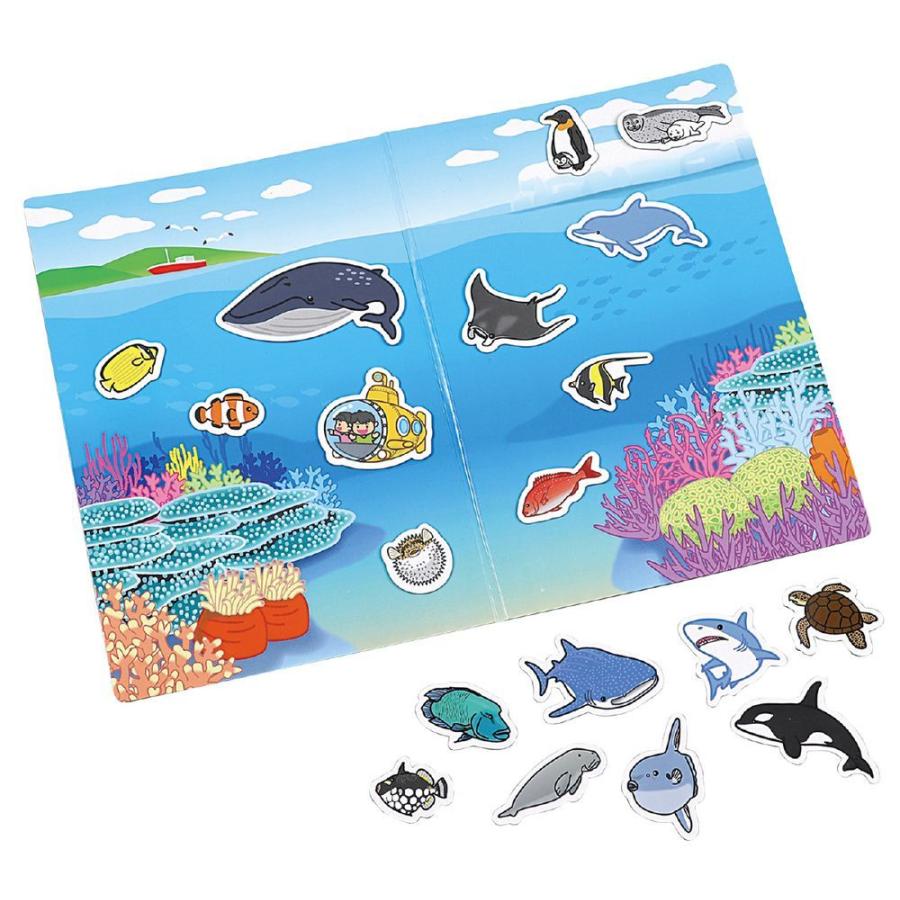 メール便発送 アーテック マグネットシールブック うみのいきもの 6709 [プレイブック・シールブック] : キリーショップ ヤフー店 - 通販 - Yahoo!ショッピング