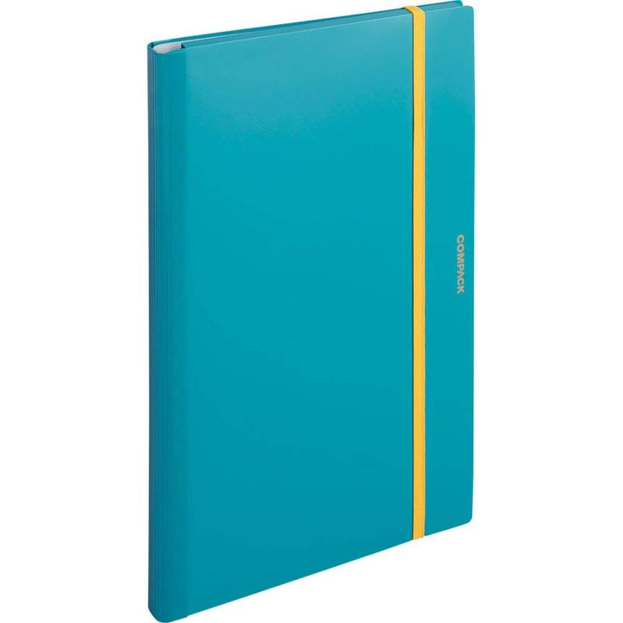 キングジム クリアファイル A3 二つ折り コンパック 10ポケット 水色 5896Hミス :a4971660045297:キリーショップ ...