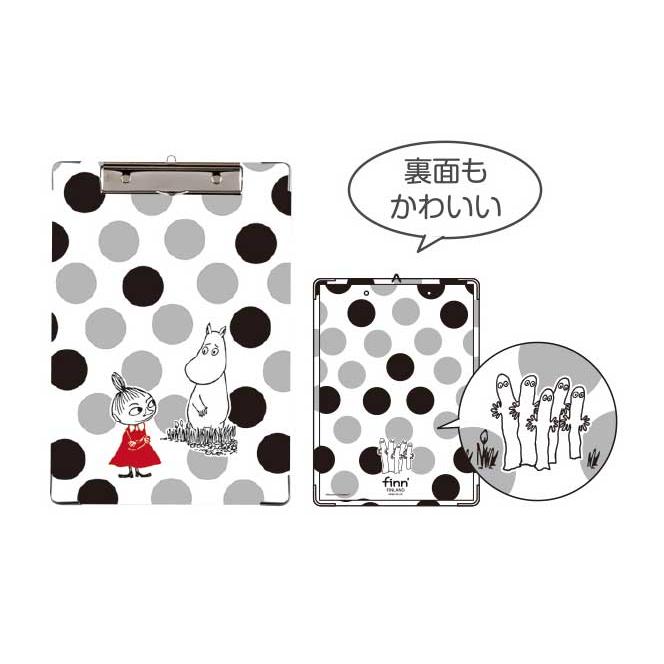 セキセイ ムーミン×finn’ クリップボード リトルミイドット A4用 MUMN-7361-00 : キリーショップ ヤフー店 - 通販 - Yahoo!ショッピング