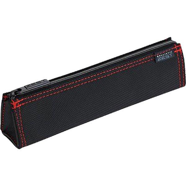 パイロット バリスティック ゼスト ナイロンペンケース スリムタイプ ブラックレッド PCS160-120-BR ...