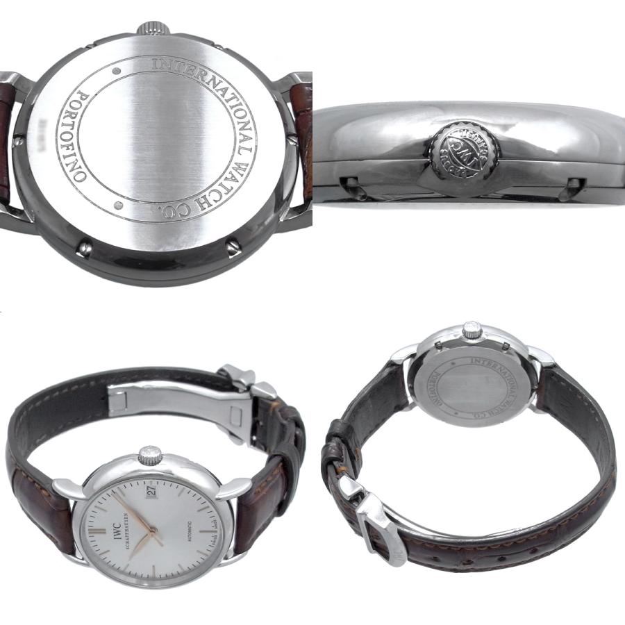ポートフィノ IWC ミディアムサイズ デイト 自動巻き オートマ IW356404 シルバー文字盤 IWC : BRANDSHOP ...