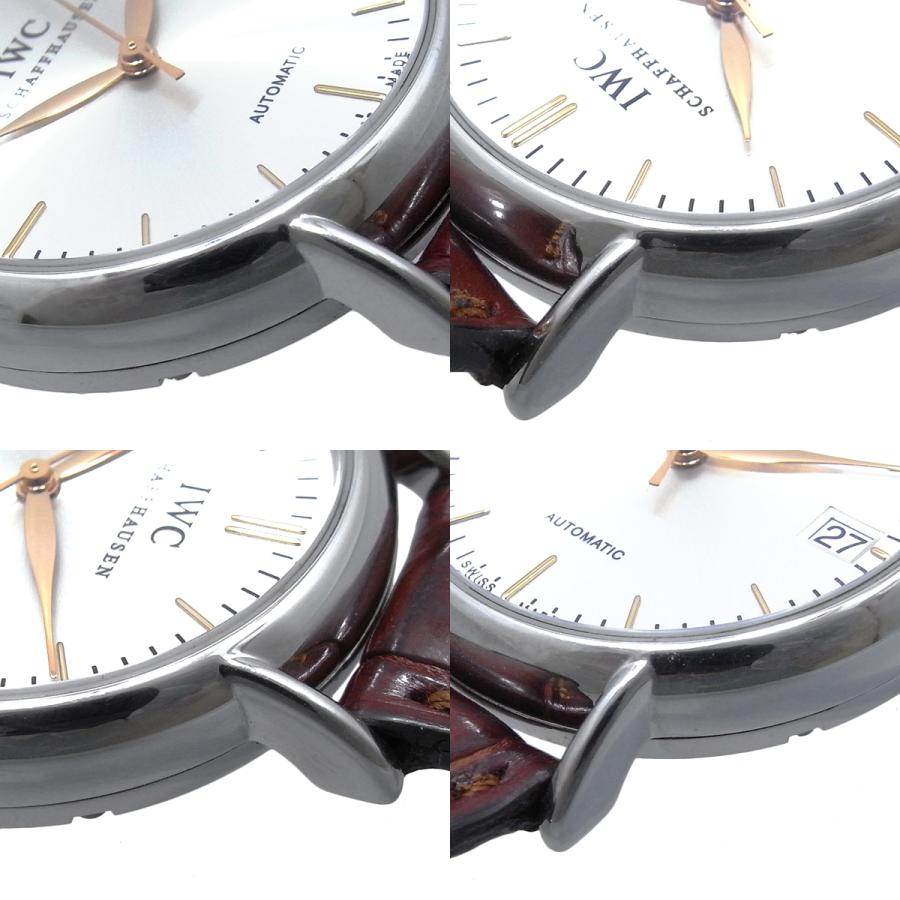 ポートフィノ IWC ミディアムサイズ デイト 自動巻き オートマ IW356404 シルバー文字盤 IWC : BRANDSHOP ...