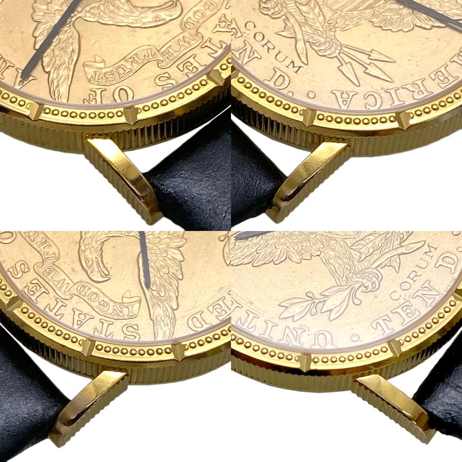 CORUM コルム コインウォッチ 10ドル $10 K18YG 750 18K 手巻き CORUM コルム コインウォッチ 10ドル $10 K18YG 750 18K 手巻き