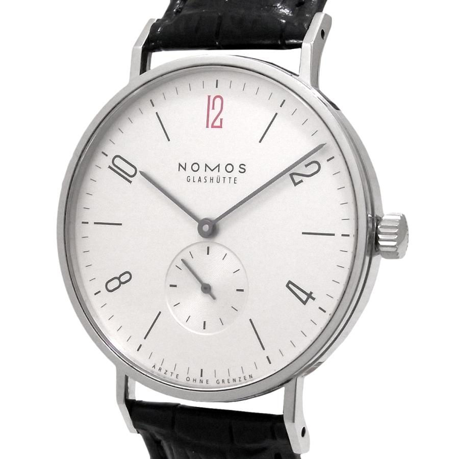 タンジェント（NOMOS GLASHUETTE） ノモス タンジェント 38 国境なき医師団 1000本限定 手巻き メンズ スモールセコンド 裏スケ アルファ NOMOS ...