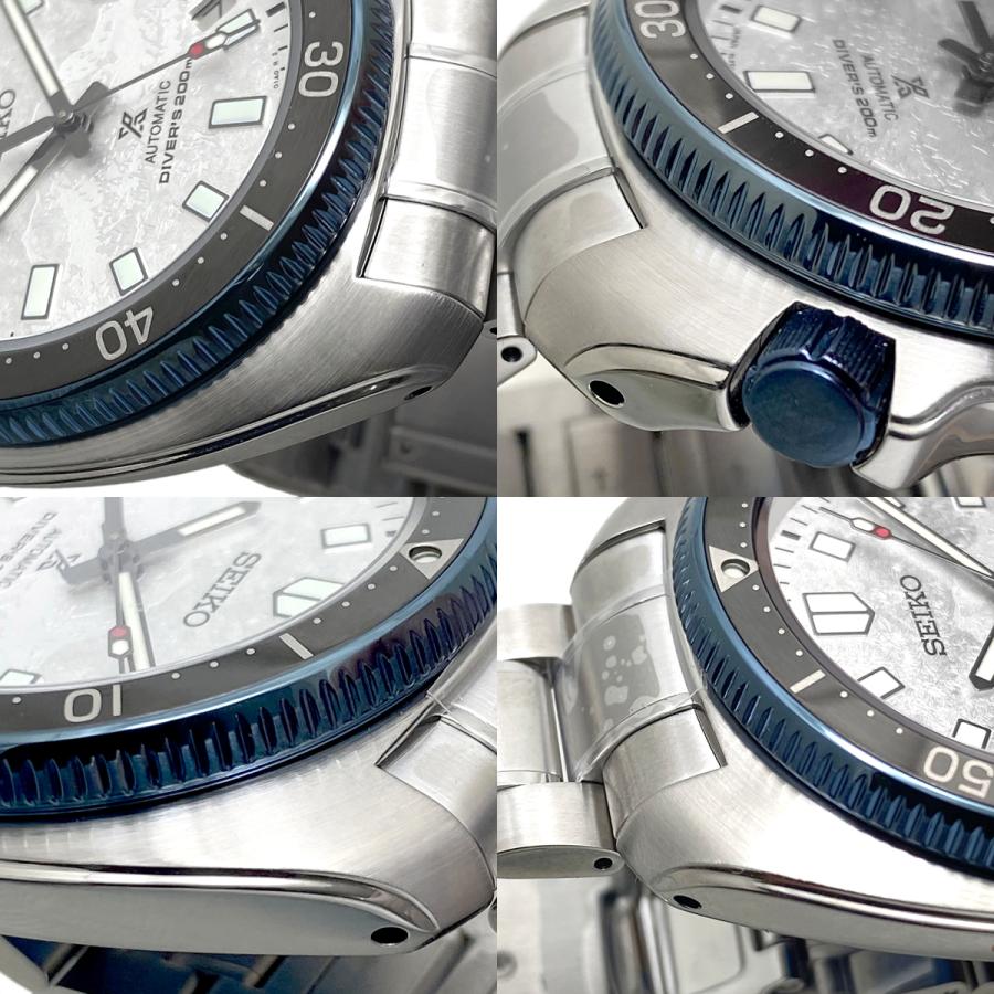 未使用 セイコー プロスペックス ダイバー 植村直己限定 500本限定 デイト メンズ 自動巻き 白文字盤 SBDX057 8L35-01W0 SEIKO PROSPEX : 3611-013 ...