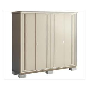 イナバ物置 『配送は関東・東海限定』イナバ物置 KMW／ナイソーシスター KMW-217E NG 全面棚タイプ『二重構造収納庫 KMXシリーズのモデルチェンジ D : エクステリアのプロキロ ...