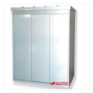 サステック オールステンレス製物置 M5-1809 完全受注生産品 『中型・大型物置 屋外 サビに強い』 : エクステリアのプロキロYahoo ...