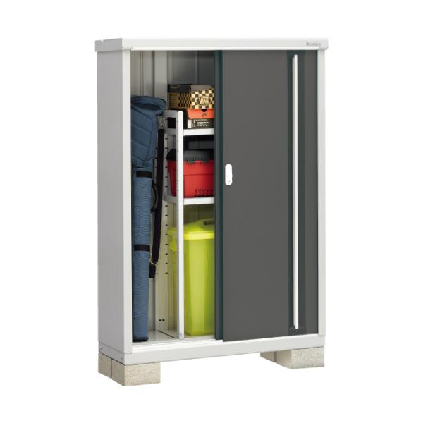 イナバ物置 『配送は関東・東海限定』イナバ物置 MJX／シンプリー MJX-114DP EB 長もの収納タイプ『屋外用収納庫 DIY向け 小型 物置』『追加金額で : エクステリアのプロキロ ...