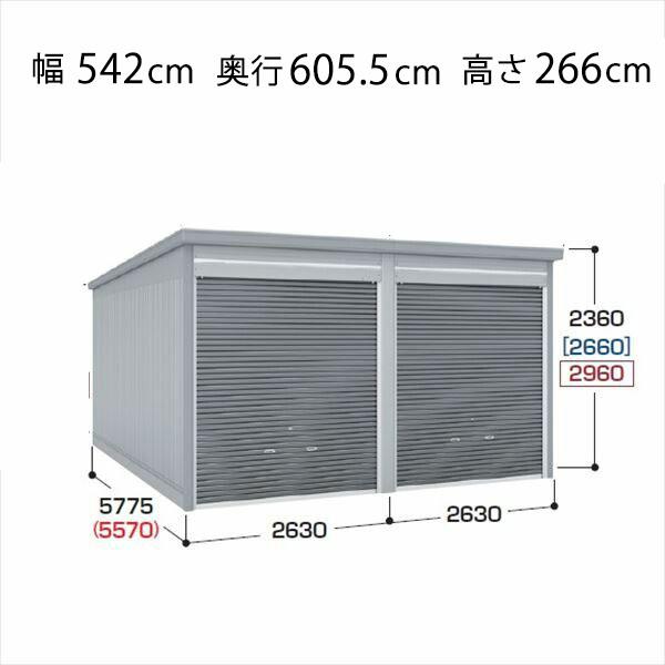 『配送は関東・東海限定』 イナバ物置 ガレーディア GRN-2657HL-2 豪雪地型 『2連棟タイプ』 『シャッター車庫 ガレージ』 : エクステリアのプロキロYahoo!店 - 通販 ...