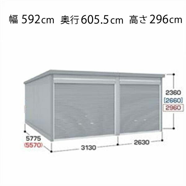 『配送は関東・東海限定』 イナバ物置 ガレーディア GRN-3126・57J 豪雪地型 『2連棟タイプ』 『シャッター車庫 ガレージ』 : エクステリアのプロキロYahoo!店 - 通販 ...