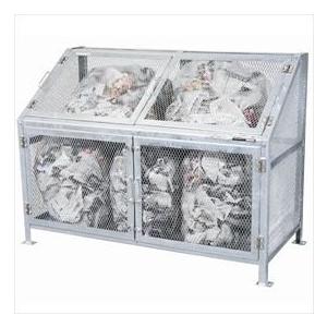 グリーンライフ メッシュゴミ収集庫 KDB-1500N 『ゴミ袋（45L）集積目安 16袋、世帯数目安 8世帯』 『ゴミ収集庫』『ダスト ...