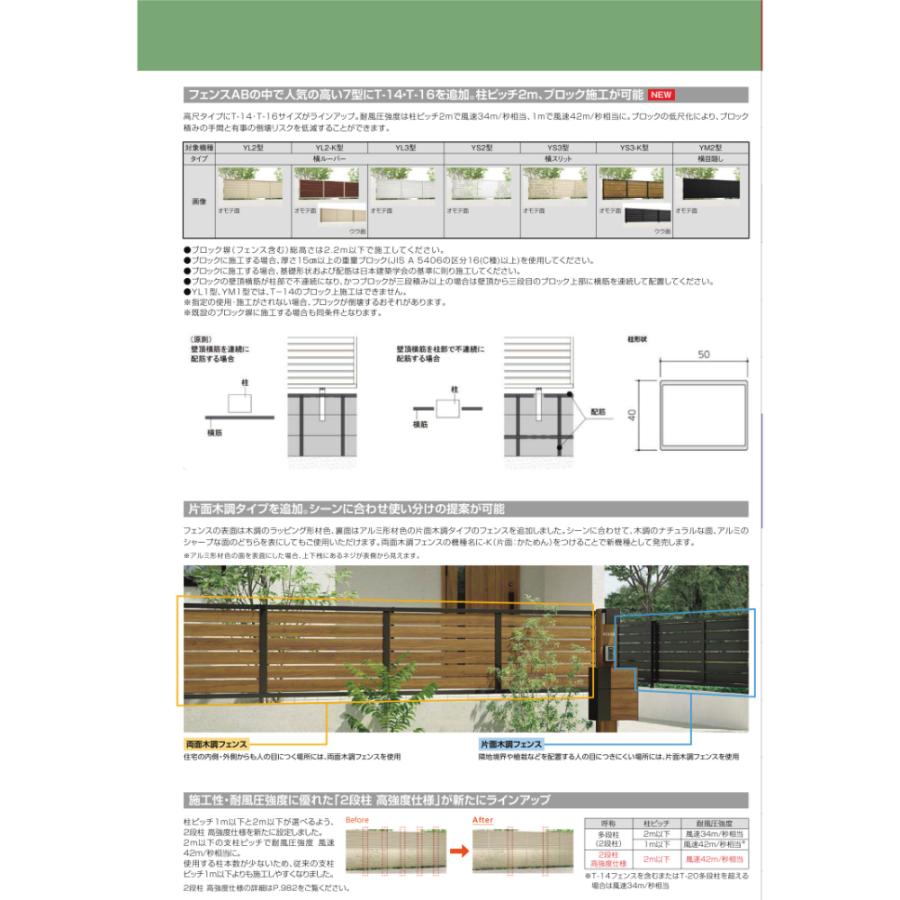 LIXIL フェンス 目隠し フェンスAB YL2型 T-12ダスクグレー H1200 高さ120cm 本体のみ アルミ形材色『リクシル 横 格子 屋 : エクステリアのキロYahoo!店 ...