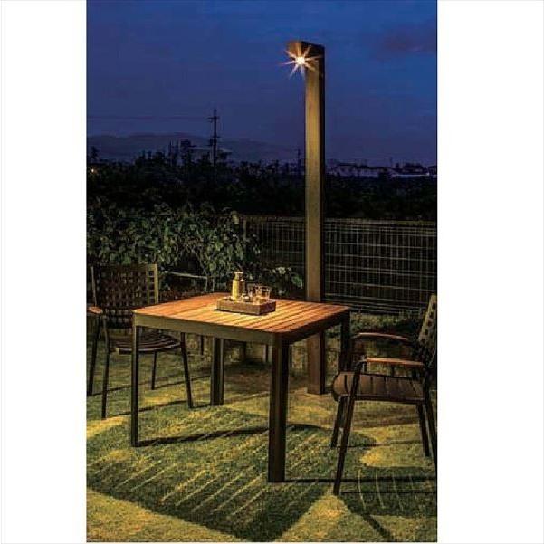 タカショー アートウッド ハイポール HEC-071B #75302400 ＊ライトは別売りです。 ブラウンエボニー : 15296501 : エクステリアのキロYahoo!店 - 通販 ...