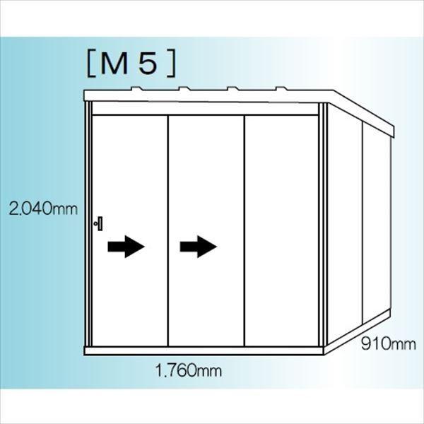 サステック オールステンレス製物置 M5-1809 完全受注生産品 『中型・大型物置 屋外 サビに強い』 : エクステリアのキロYahoo!店 ...